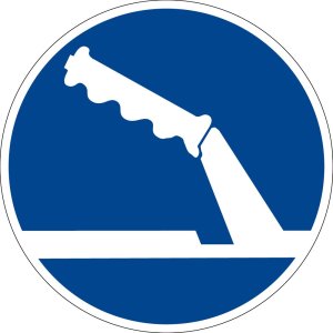 Gebotszeichen - Handbremse beim Abstellen benutzen - online bestellen